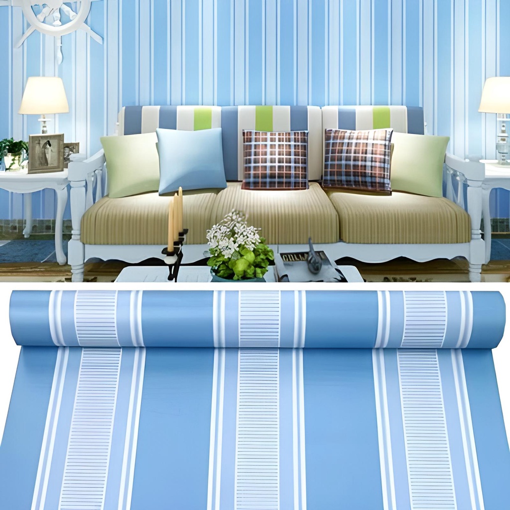 Jual Wallpaper stiker dinding kamar tidur sticker dinding wallpaper ...