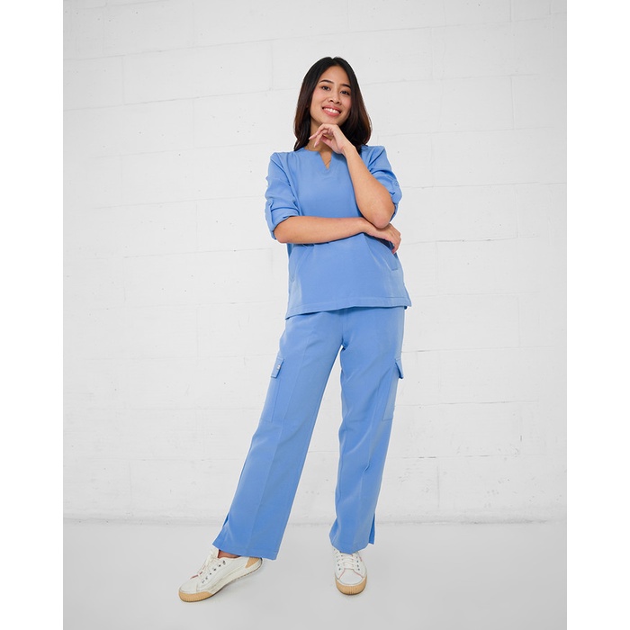 Jual SCRB - Baju Scrub / Medical Scrubs / Baju Jaga - Gaia Collection | Shopee Indonesia