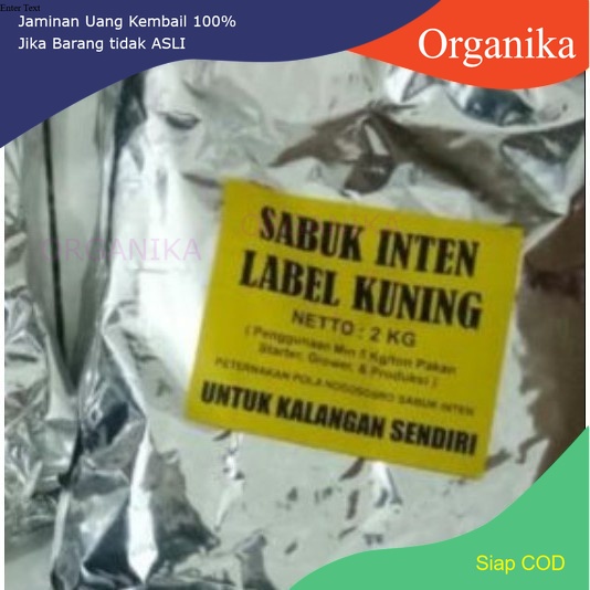 Jual Grosir 5 Bungkus Serbuk Sabuk Inten Label Kuning atau Booster ...