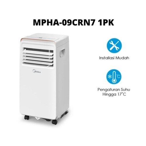 Jual AC PORTABLE / AC BERDIRI MIDEA MPHA-09CRN7 (1PK) (GARANSI RESMI ...