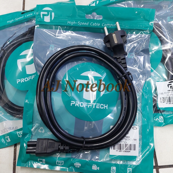 Jual Kabel Power NYK PROFFTECH For Adaptor Charger Laptop Notebook 1.5M ...