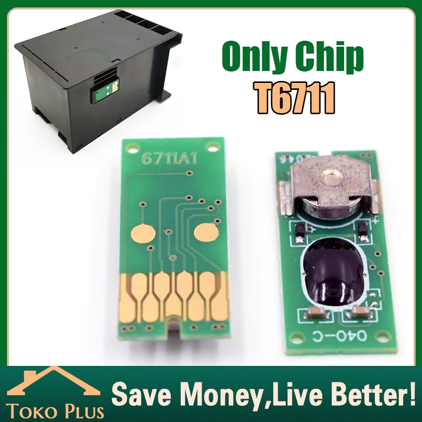 Jual MAINTENANCE BOX EPSON T6711 Use For L1455 WF7511 WF7611 WF7711 ...