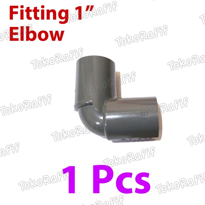 Jual Fitting Pipa PVC 1 inch, 3 Way, 4 Way, 5 Way, Knee, Tee, Sok Polos | Shopee Indonesia