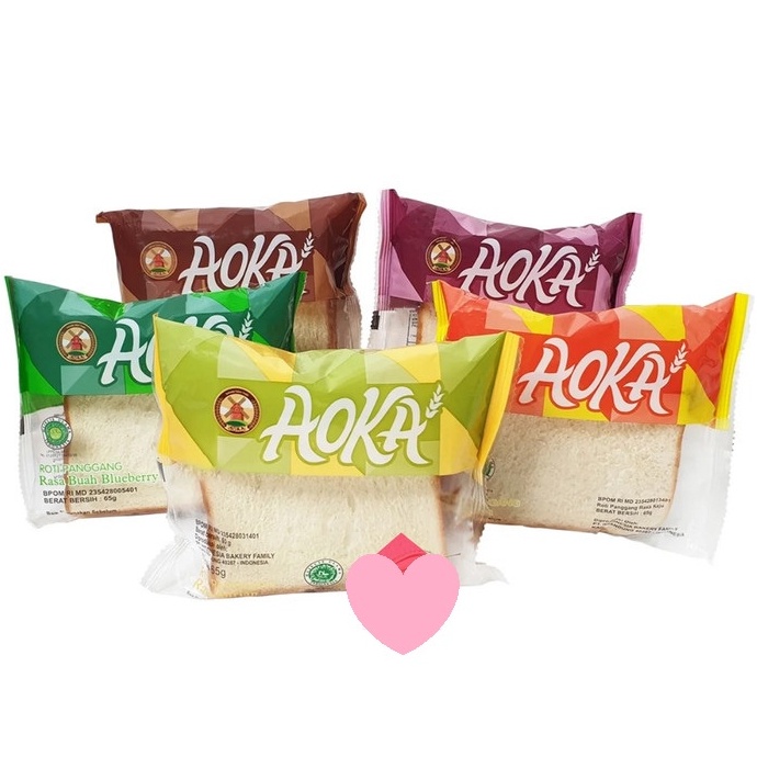 Jual ROTI PANGGANG AOKA ROPANG 65gr RASA COKLAT VANILA SUSU KEJU ...