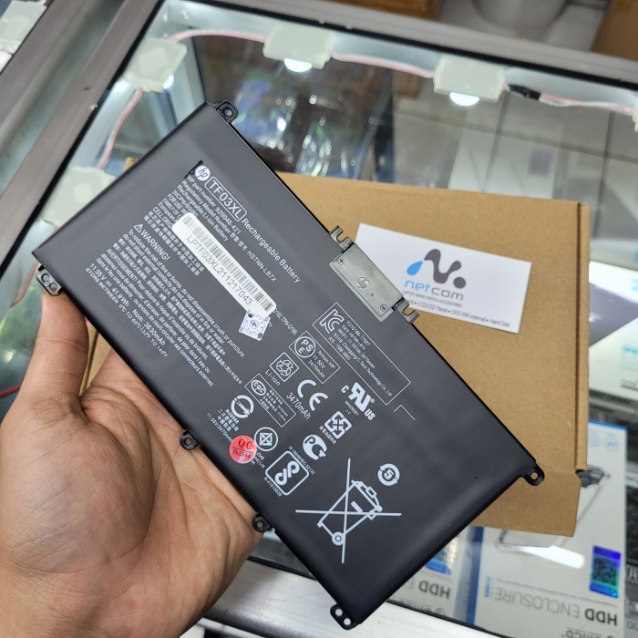 Jual Baterai Original HP TF03XL For HP Pavilion 14-BF 14-BK 15-CC ...