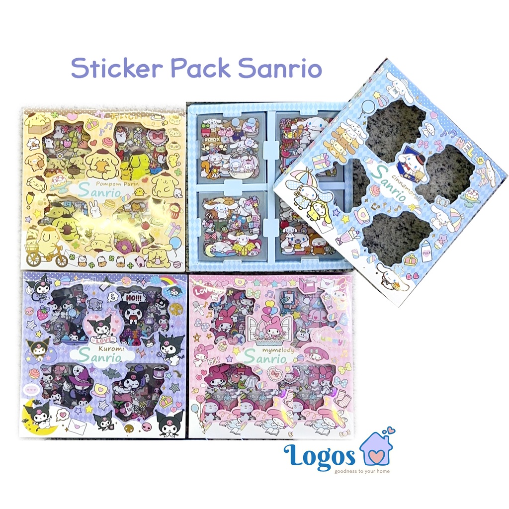 Jual Sticker pack Sanrio Stiker box karakter kartun jepang deco waterproof | Shopee Indonesia