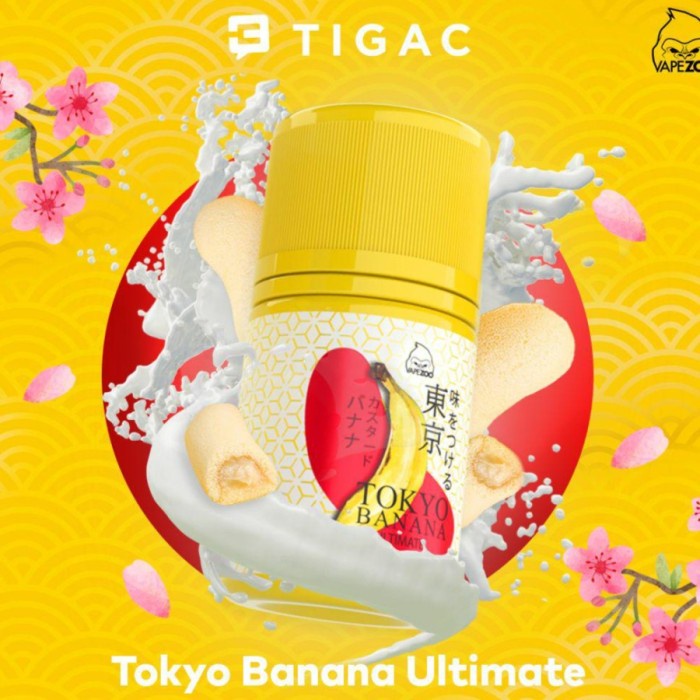 Jual LIQUID TOKYO BANANA ULTIMATE BANANA CREAM CAKE LIQUID 60ML ...