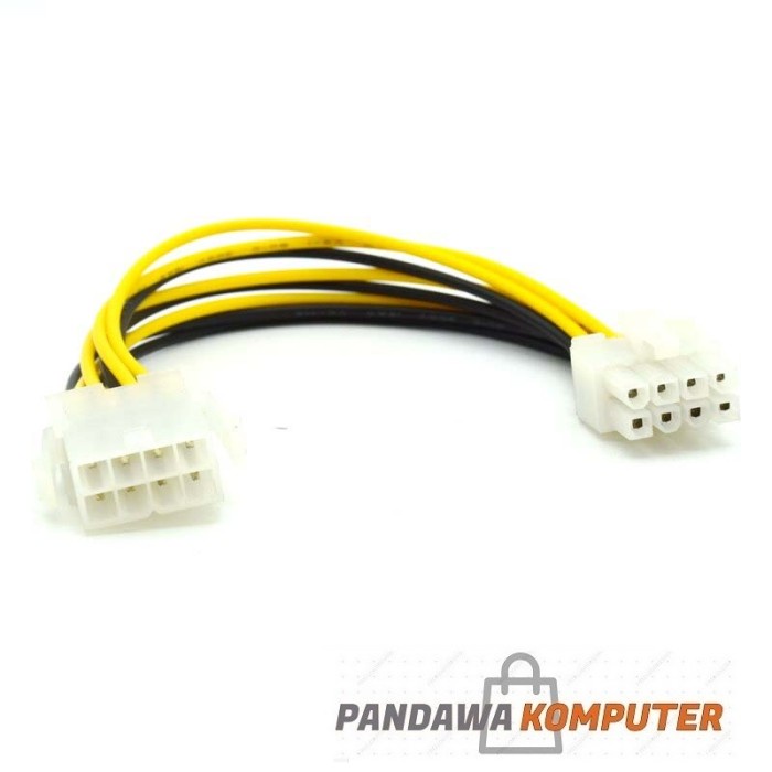 Jual Kabel Perpanjangan ATX Power Supply PSU 8 Pin Mainboard Extension ...