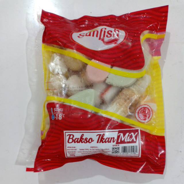 Jual SUNFISH baso ikan mix (steamboat) 500gr | Shopee Indonesia