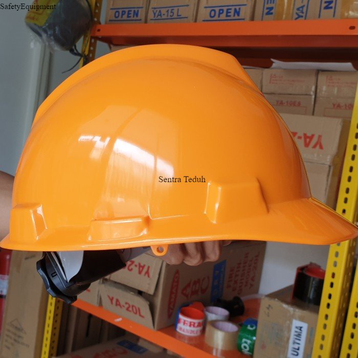 Jual Helm Safety Proyek KRISBOW FASTRACK CE ANSI similar MSA safety ...