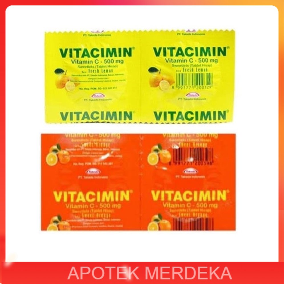 Jual VITACIMIN STRIP 2 TABLET | Shopee Indonesia