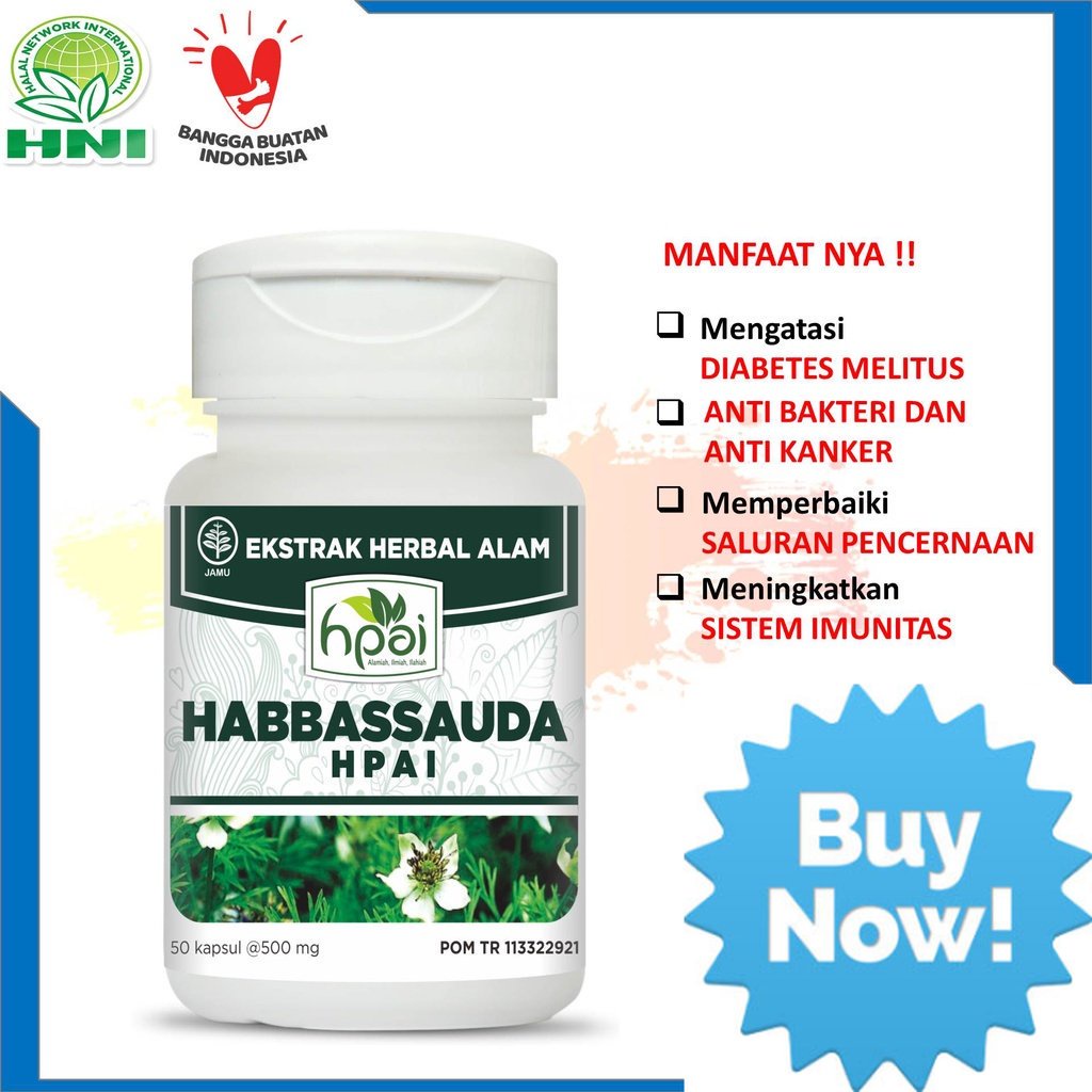 Jual HNI HPAI - KAPSUL HABBATUSSAUDA MENJAGA KESEHATAN TUBUH MENGUATKAN ...