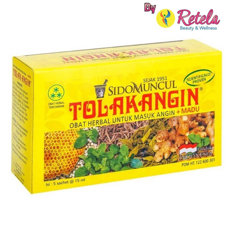 Jual Tolak Angin + Madu 15Ml 1 Box 5 Sachet | Shopee Indonesia