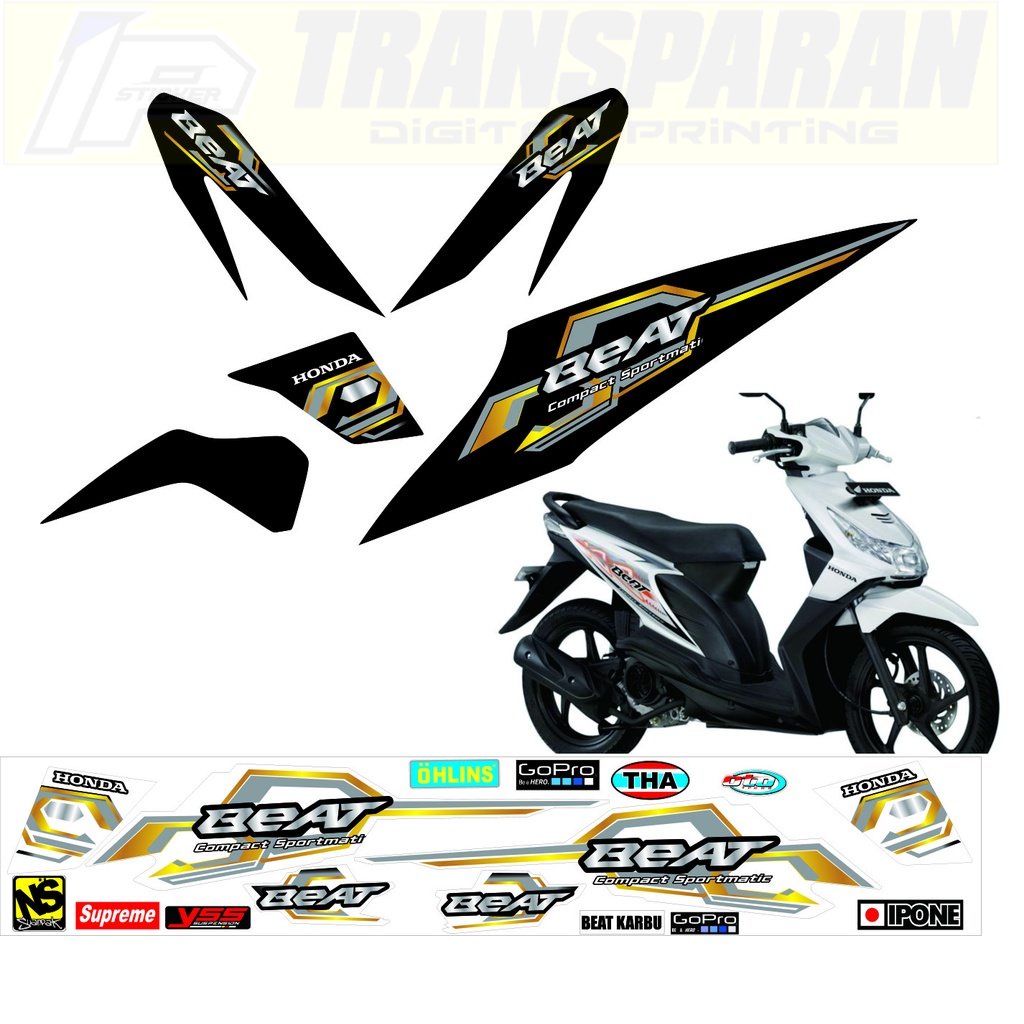 Jual STRIPING BEAT KARBU TRANSPARAN BENING BAHAN MAXDECAL UV POLET A ...