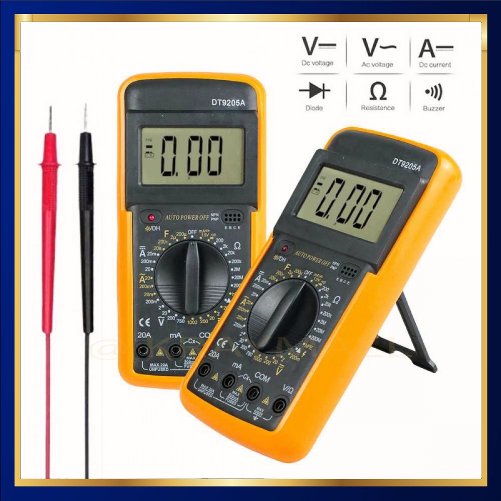 Jual Pocket Size Digital Multimeter - DT9205A | Shopee Indonesia