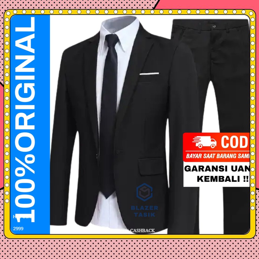 Jual KPOP DRAKOR VERSI KOREA //SETELAN JAS PRIA 2IN1 JAS FORMAL BLAZER PRIA JAS PRIA FORMAL JAS ...