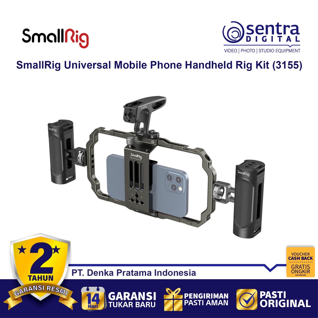 Jual SmallRig Universal Mobile Phone Handheld Video Rig Kit ( 3155 ...