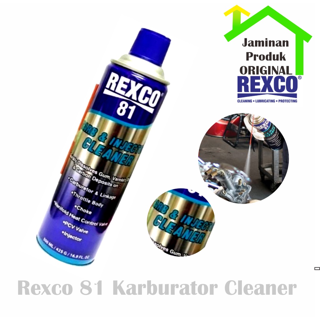 Jual Rexco 81 Carburator Cleaner Pembersih Kaburtor Injector Matic ...