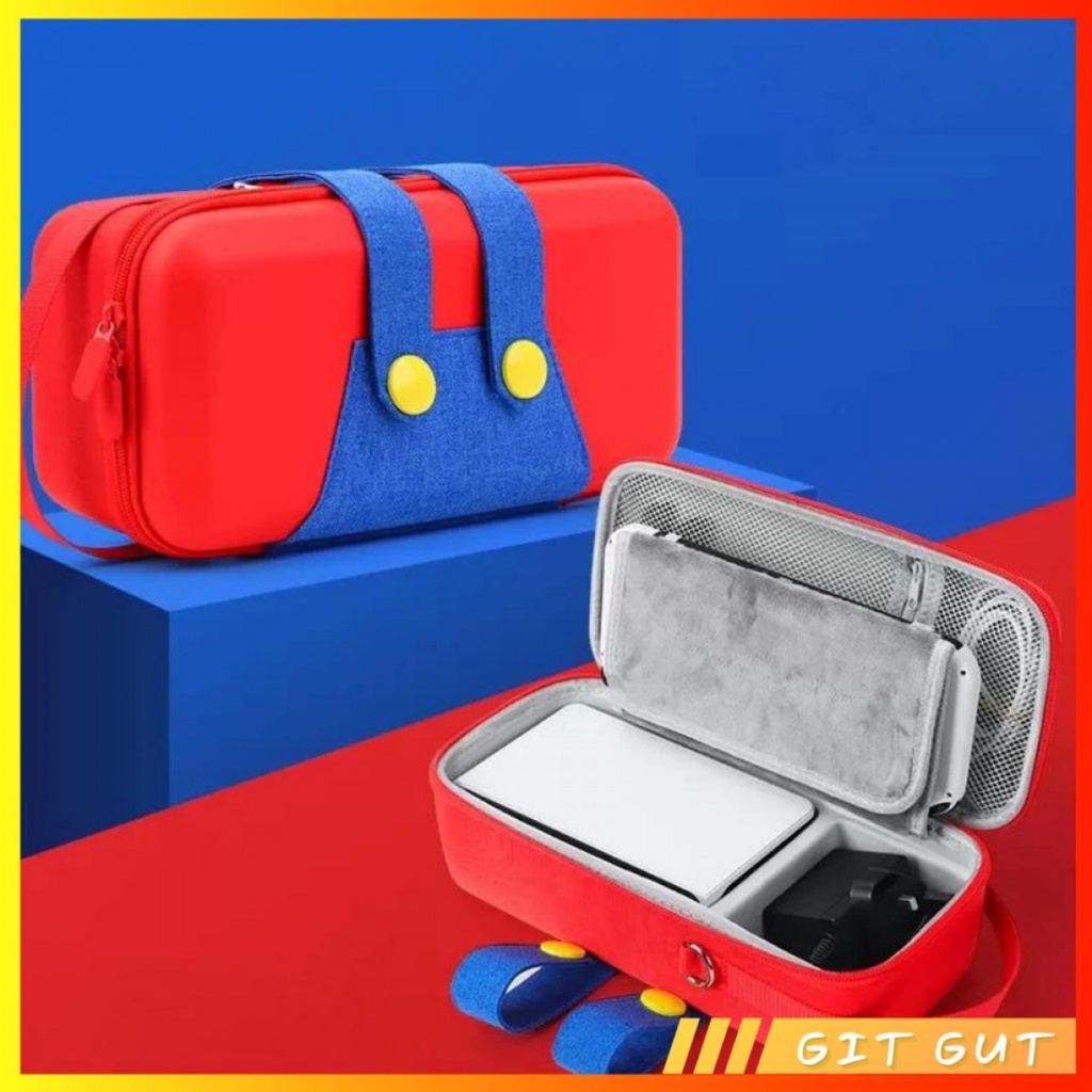 Jual Big Pouch Travel Bag Tas Hard Case Super Mario Bros Nintendo ...