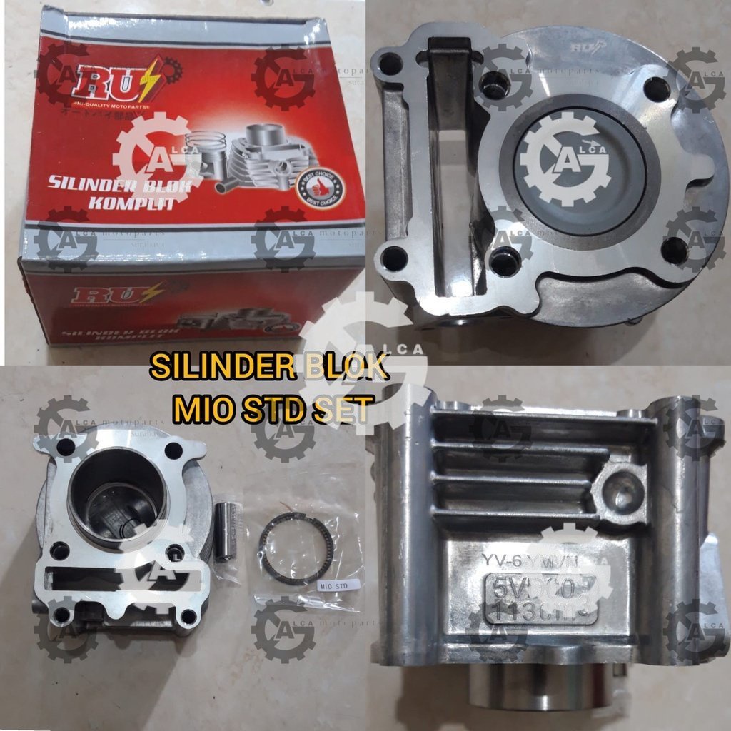 Jual SILINDER BLOK SEHER ASSY SET MIO STD MIO M3 | Shopee Indonesia