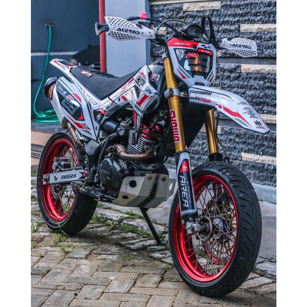 Jual Decal/Stiker WR155/Gordon/ D'Tracker /CRF /KLX BF full body(Bisa ...