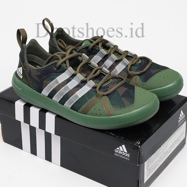 Jual Sepatu Climacol Boat Lace Camo Cargo Khaki High Premium Original ...