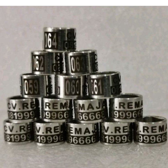Jual RING BURUNG MERPATI MODEL BAJA BLOK LASER BISA CETAK NAMA | Shopee ...