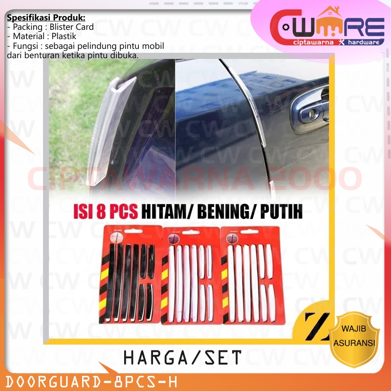 Jual Slim Door Guard Protector Pelindung Pintu Mobil Universal 8 pcs ...