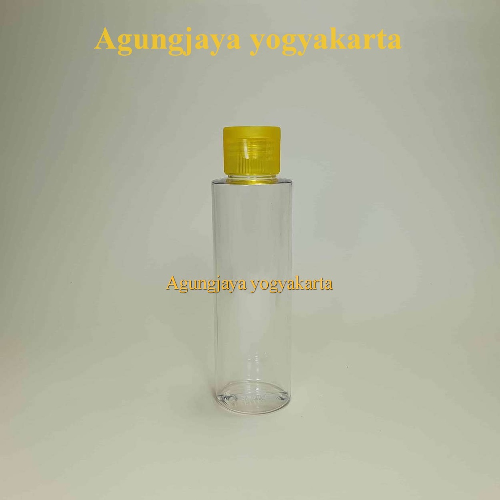 Jual Botol 100 ml RF Panjang Natural Tutup Fliptop / Botol Plastik / Botol Fliptop / Botol Toner ...
