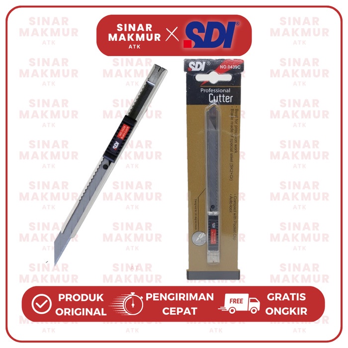 Jual Professional Cutter / Pemotong Auto Lock All Metal SDI 0493C (PCS ...