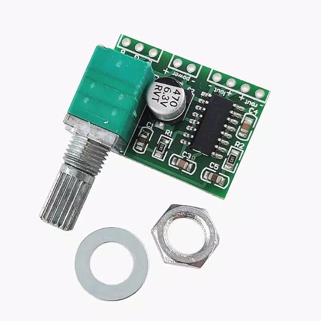 Jual PAM8403 pam 8403 Amplifier Digital Mini 5V dengan potensio Stereo ...