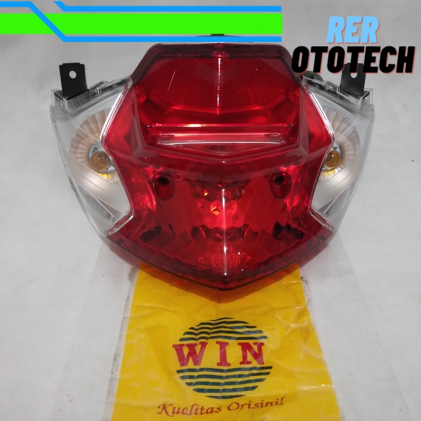 Jual Lampu Belakang Beat FI 2012 2013 2014 2015 merah putih | stop lamp ...