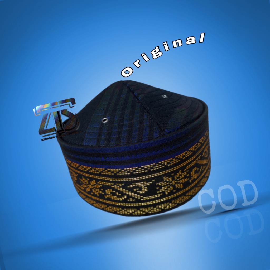 Jual PECI BULAT BELANG BIRU EMAS SONGKO DEWASA KOPIA ANAK KOPYA LOBE ...