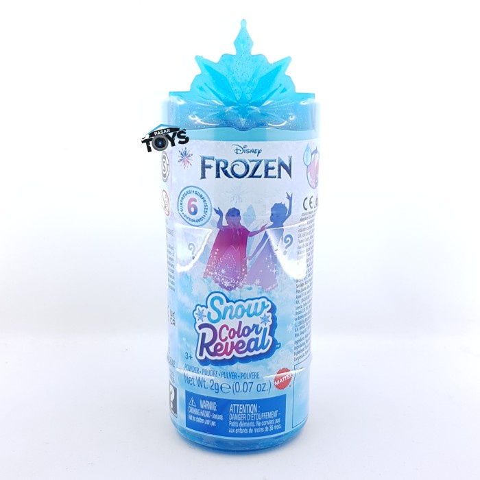 Jual Disney Frozen Toys Snow Color Reveal Doll With 6 Surprise Original ...