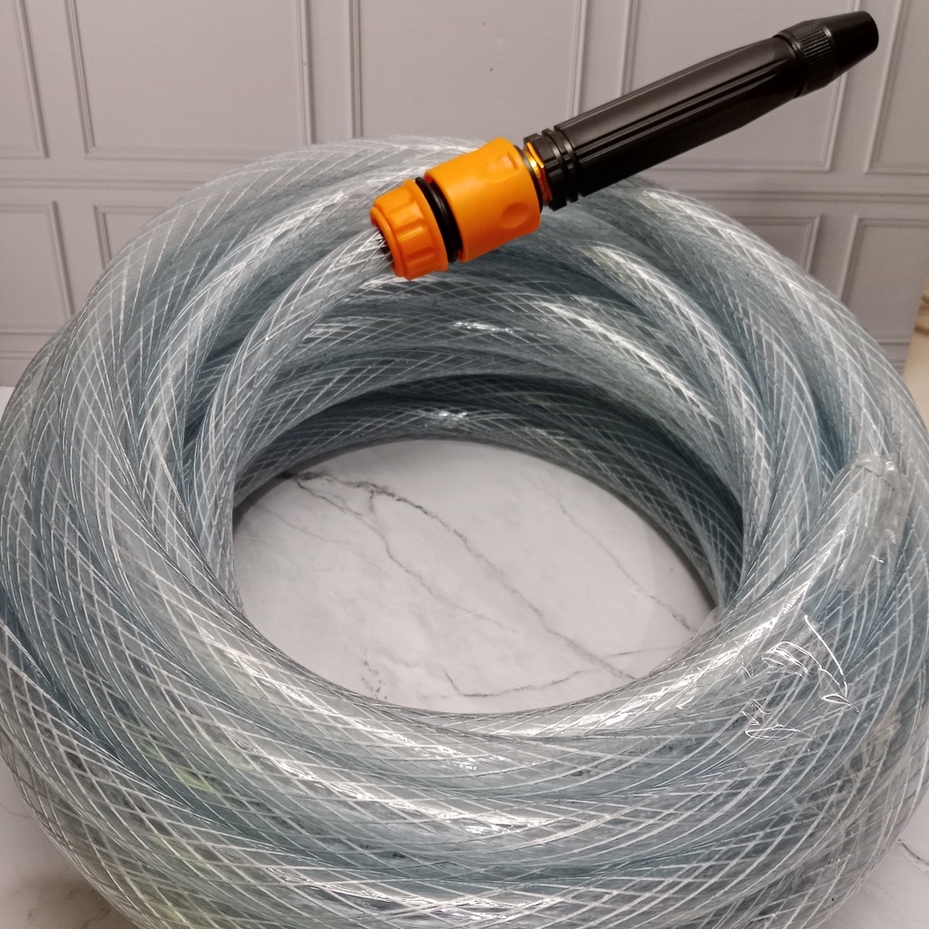 Jual SELANG BENING SERAT BENANG 1/2 INCH SATU SET SEMPROTAN LURUS HITAM ...