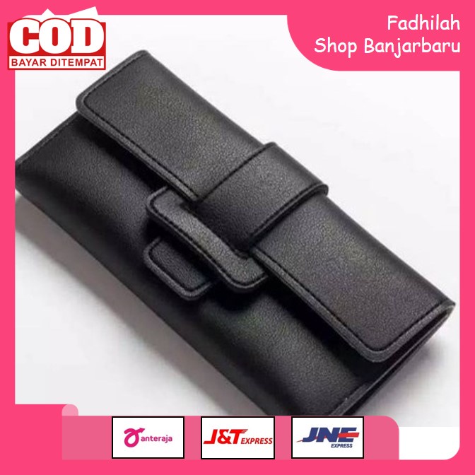 Jual DOMPET 6017 DOMPET LIPAT PANJANG WANITA DOMPET IMPOR MURAH CANTIK ...