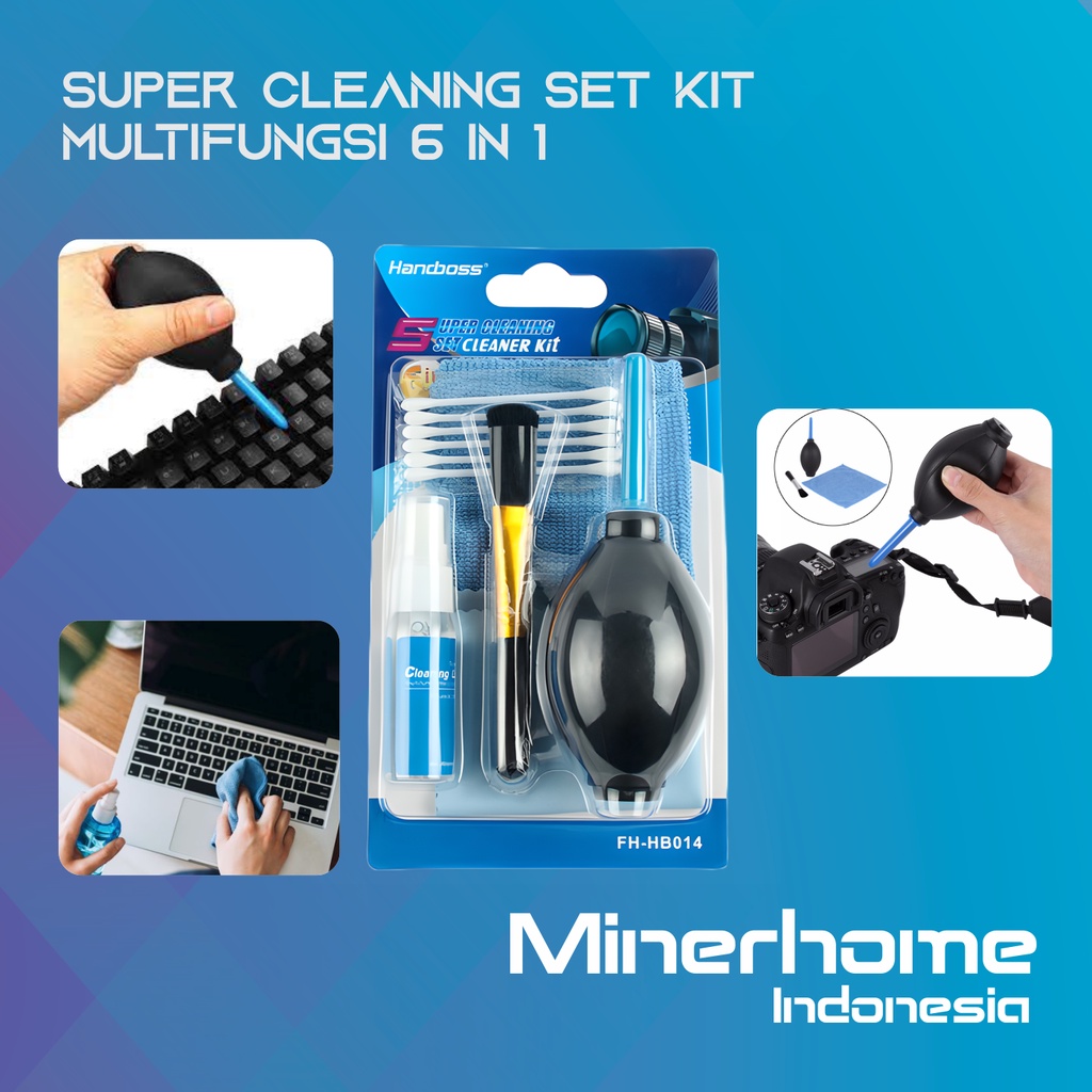 Jual Cleaning Set Kit Pembersih PC, Laptop, Camera, Monitor | Shopee ...