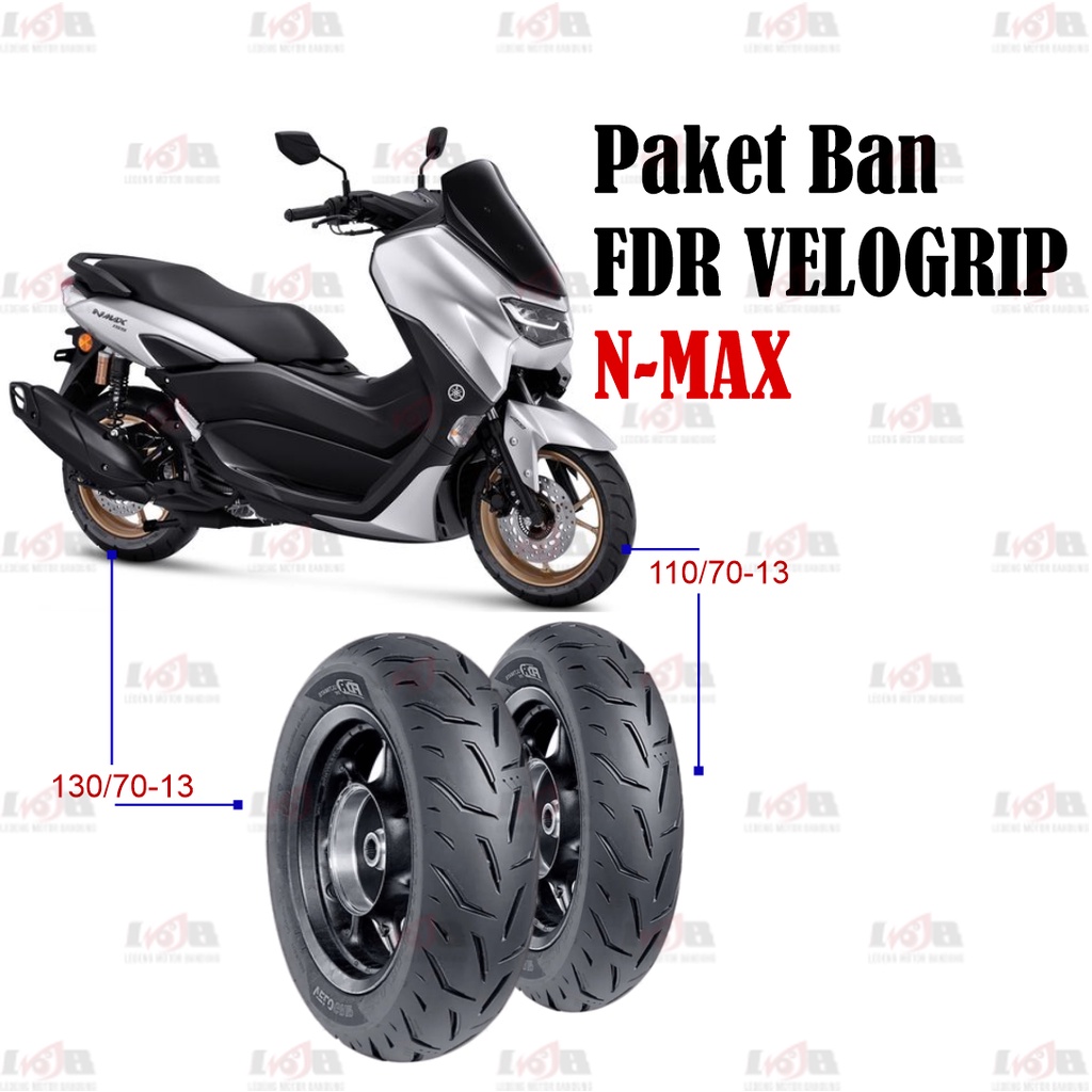Jual FDR Velogrip 110/70-13 130/70-13 Ban Depan Belakang Tubeless Ring ...