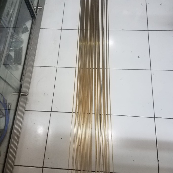 Jual Pecut larsen bahan kuningan 4 mm panjang 125 cm | Shopee Indonesia