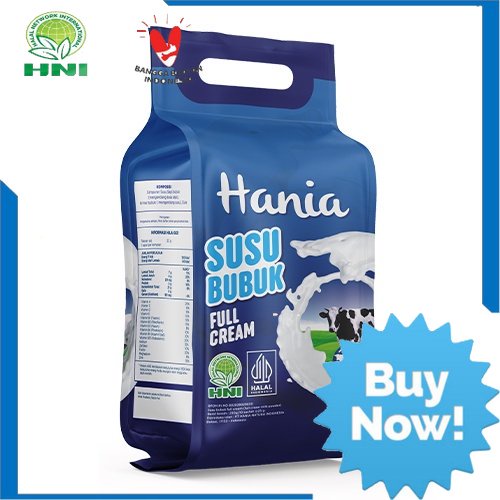Jual Susu Sapi Bubuk Full Cream | Hania HNI HPAI AnSajKH01 | Shopee ...