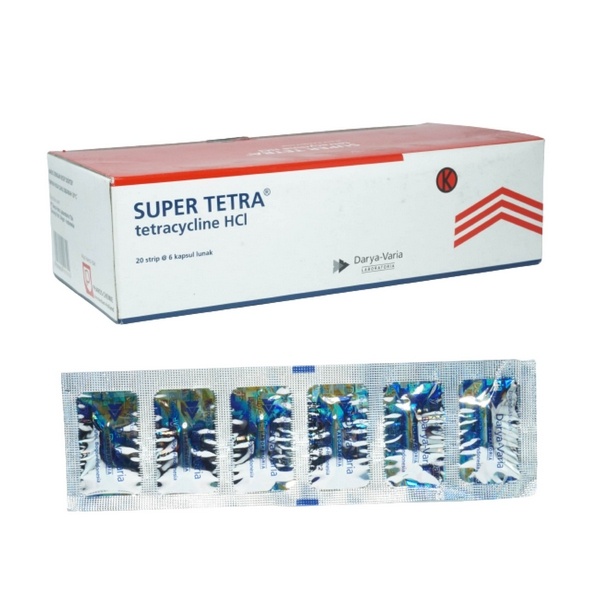 Jual SUPER TETRA 250MG 1 STRIP ISI 6 CAPSUL | Shopee Indonesia