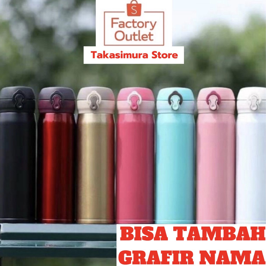 Jual Termos Polos NIAGARA 500 ML / Thermos Botol Minum Vacuum Tumbler Stainless Steel / Termos ...