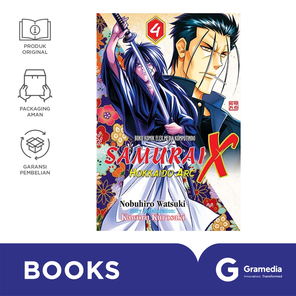 Jual Komik Samurai X Hokkaido Arc vol. 04 (Nobuhiro Watsuki) | Shopee Indonesia