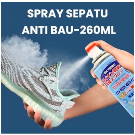Jual SPRAY SEPATU ANTI BAU parfum penghilang bau sepatu semprotan ...