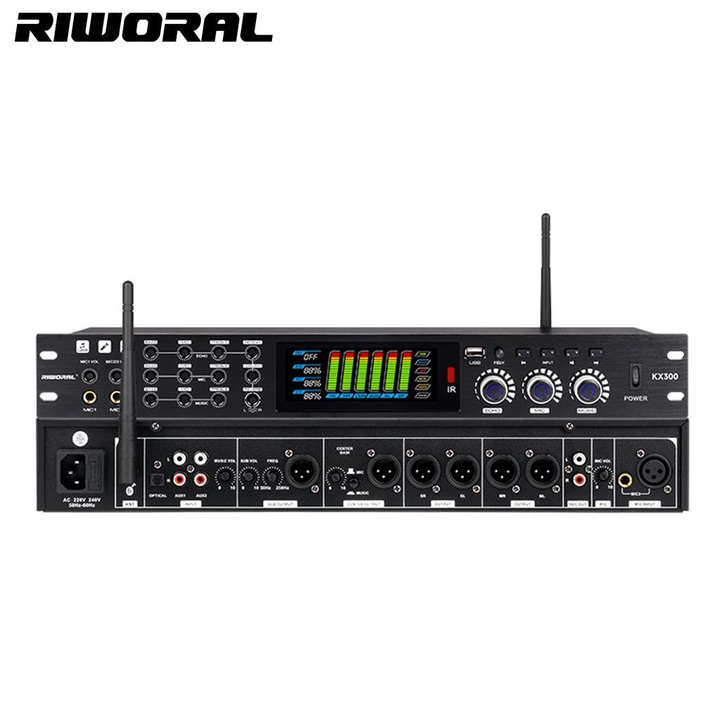 Jual RIWORAL KX300 Professional Digital Audio vocal Reverb Effects ...