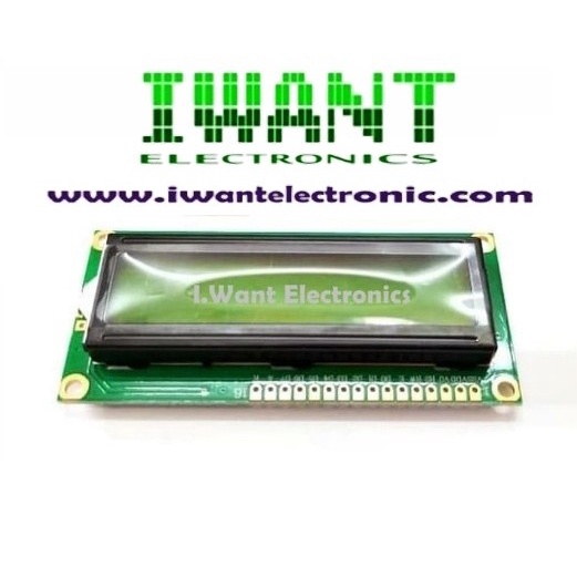 Jual LCD 16x2 Yellow Green | Shopee Indonesia