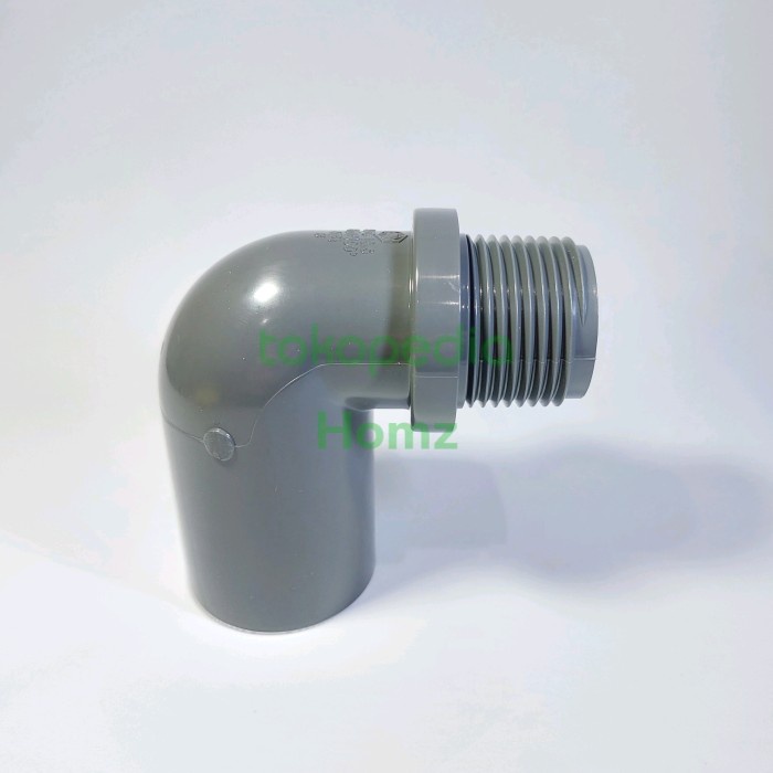 Jual ZIKOSTORE- Knee Drat Luar 1” inch Aw SCG/Keni Drat Luar 1 in Pvc ...