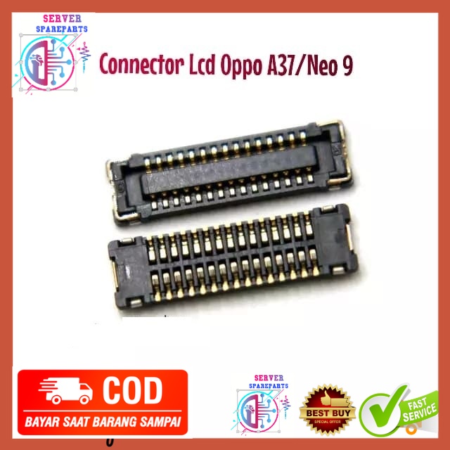 Jual OPPO NEO 9 A37 A37F CONNECTOR CONECTOR KONEKTOR PCB LCD MESIN | Shopee Indonesia