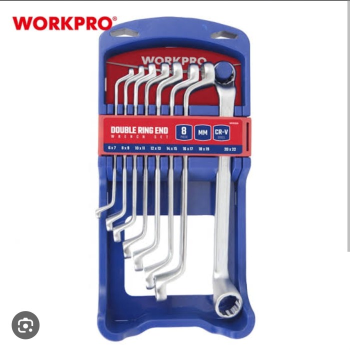 Jual Workpro WP202509 Double Ring End Wrench Set | Shopee Indonesia