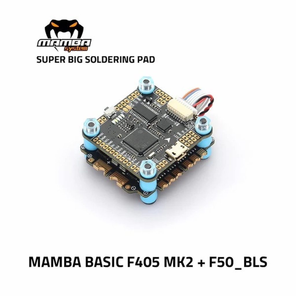 Jual Diatone Mamba F405 F4 MK2 V2 FC ESC F50 50A BLHeli_S 3-6s 8Bit ...